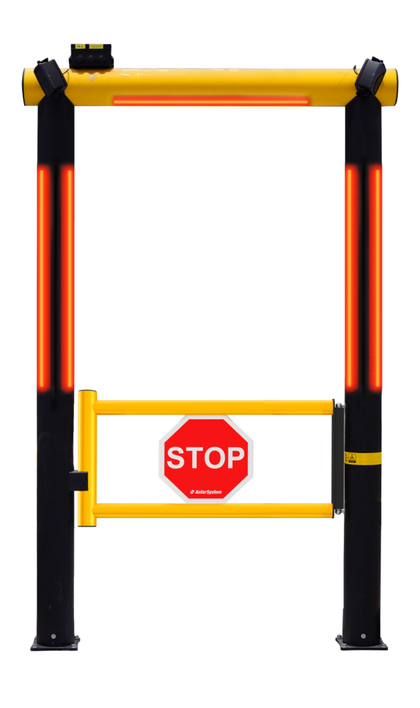 FLEXIBLE GATE PROTECTOR BARRIER WITH SGA GATE - Anter System